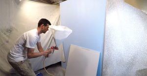 Determining the Ideal Air Pressure for Texture Spraying
