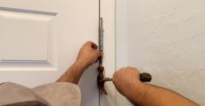 How To Remove A Door Hinge Pin With Non-Removable Pins?