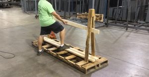 Building A Wooden A-Frame for Granite Transportation: Easy DIY Steps